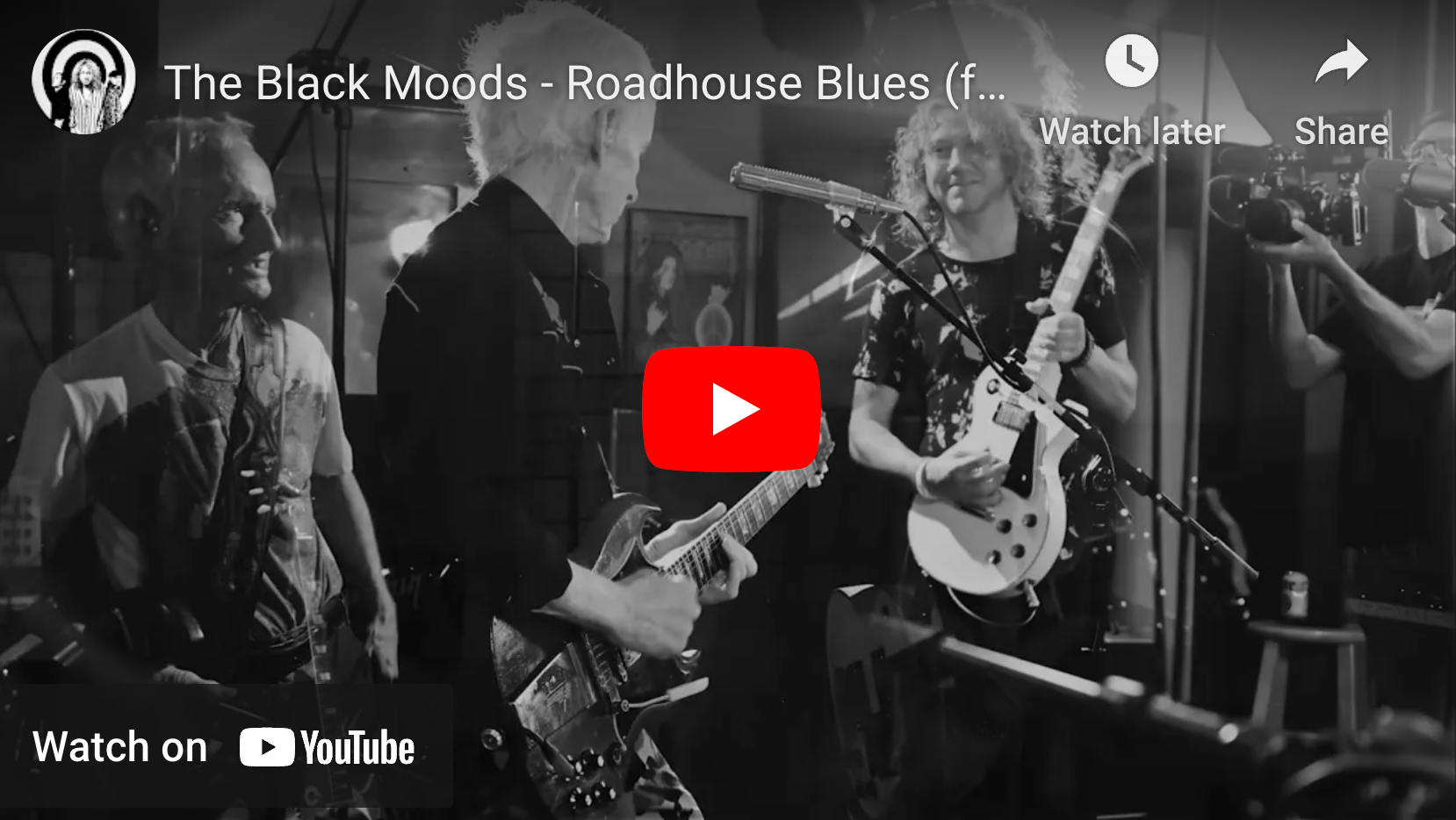 Roadhouse Blues (Official Music Video) - The Black Moods